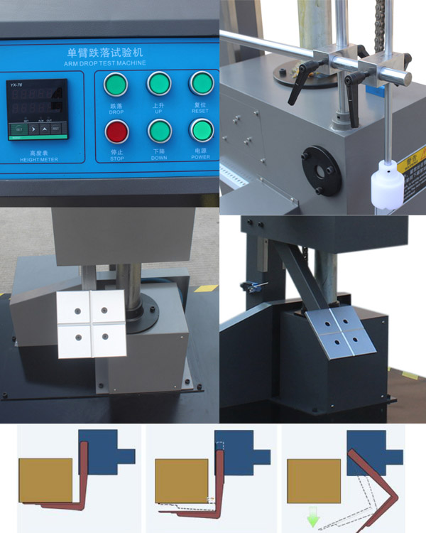 Single-Arm Package Drop Tester - Amade-Tech